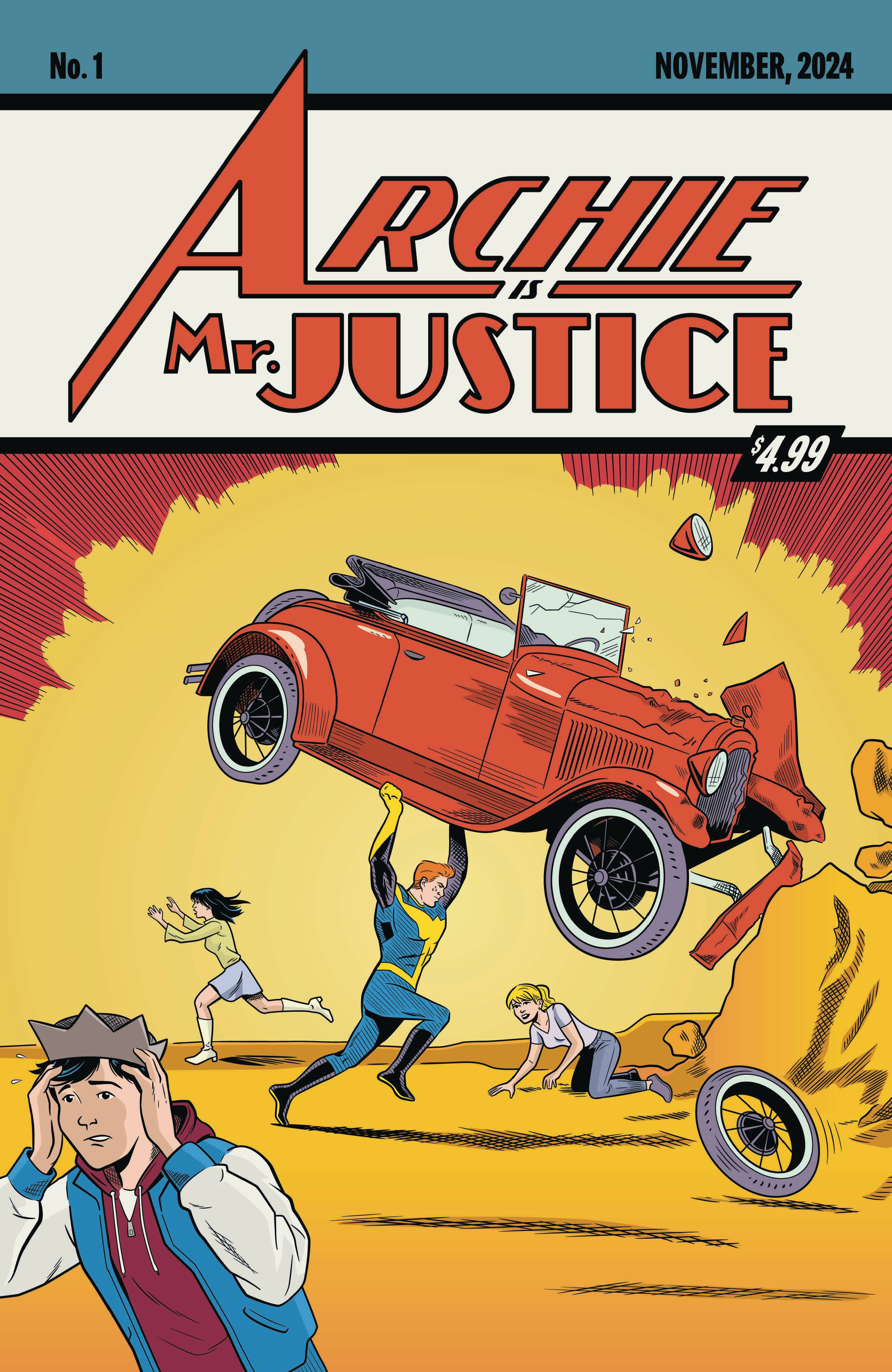 Archie Is Mr. Justice #1 - Matt Talbot - CovrPrice