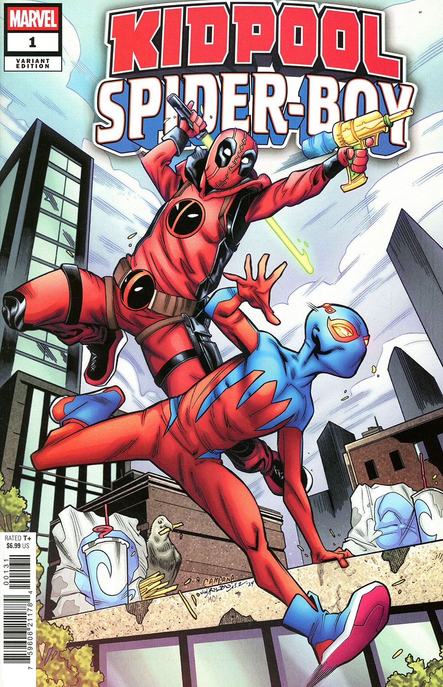 Kidpool / Spider-Boy #1 - Chris Campana - CovrPrice