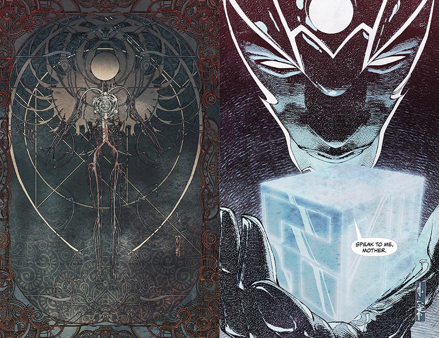 New Gods #1 - Evan Cagle - Birth of a New God Acetate - CovrPrice