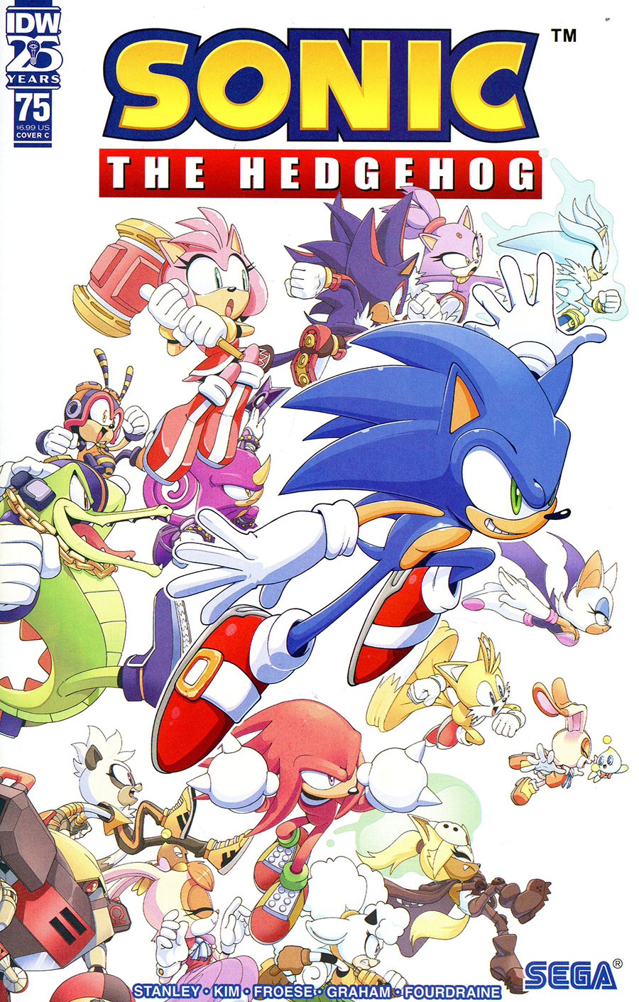 Sonic The Hedgehog #75 - Adam Bryce Thomas - Cover C - CovrPrice