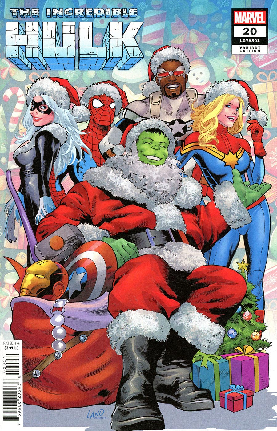 The Incredible Hulk #20 - Greg Land - Winter Holiday - CovrPrice