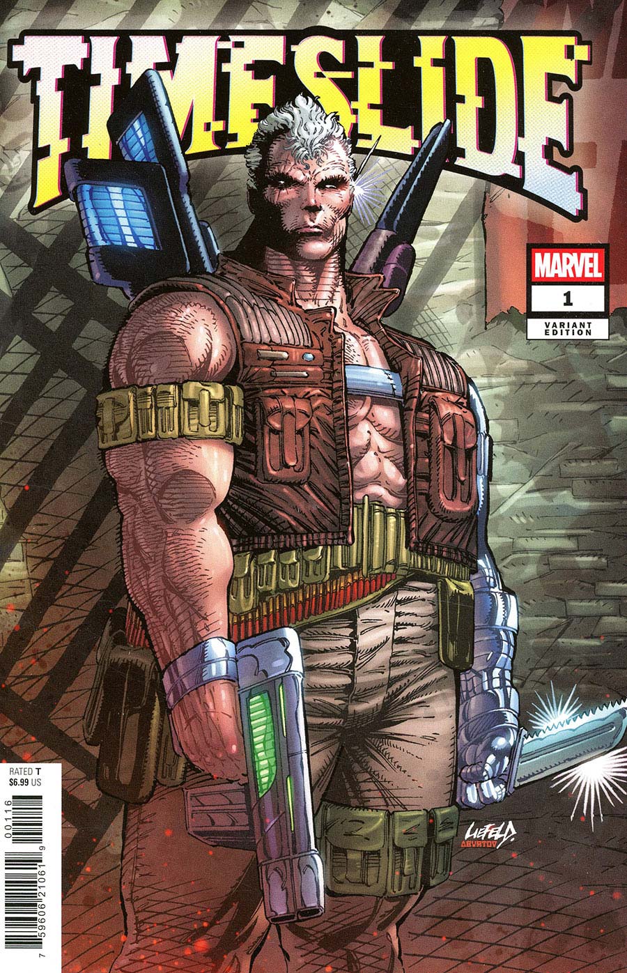 Timeslide #1 - Rob Liefeld - Hidden Gem (1:50) - CovrPrice