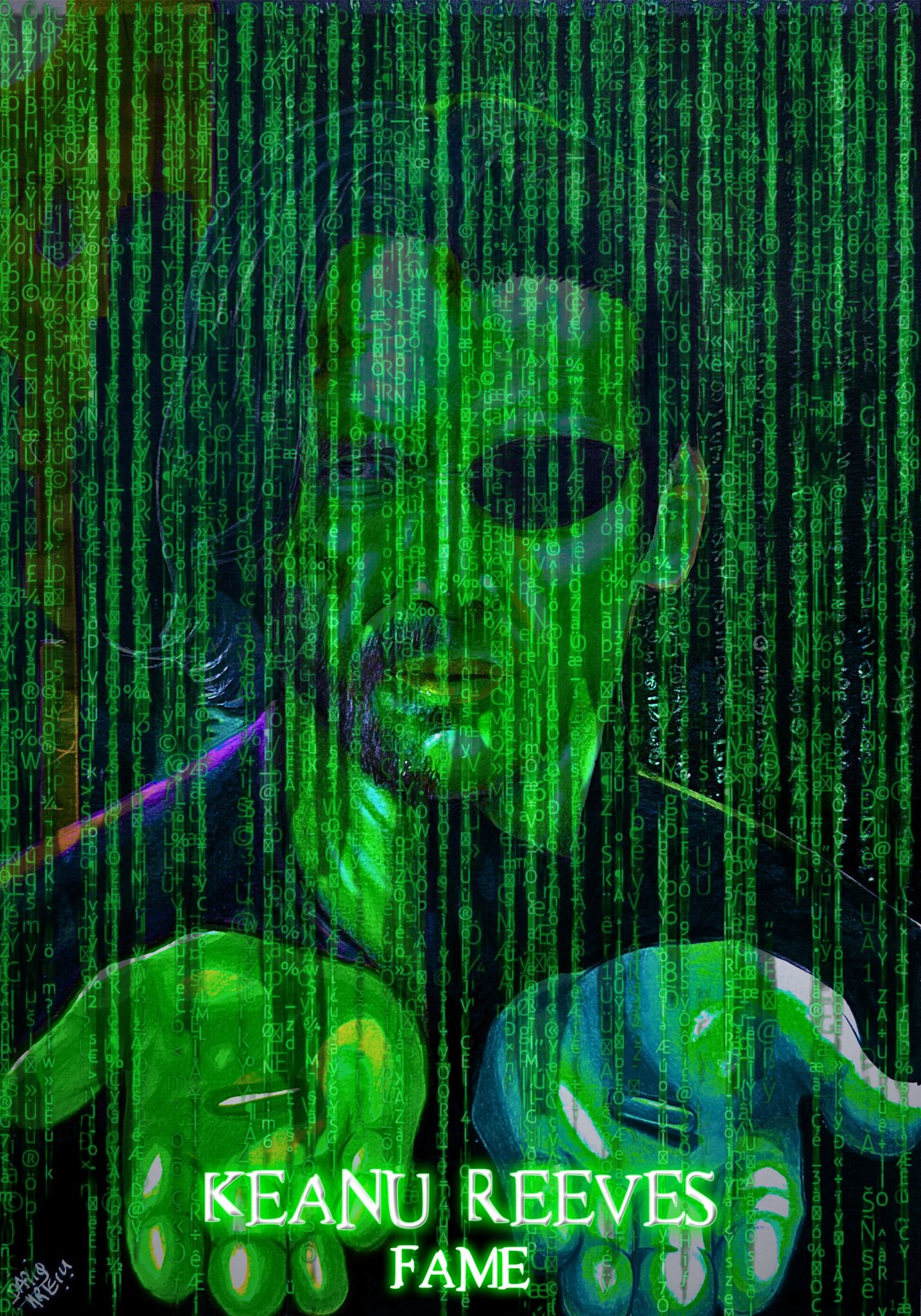 Fame: Keanu Reeves #1 - Dario Soares - 2025 MegaCon - ChefMTG ...