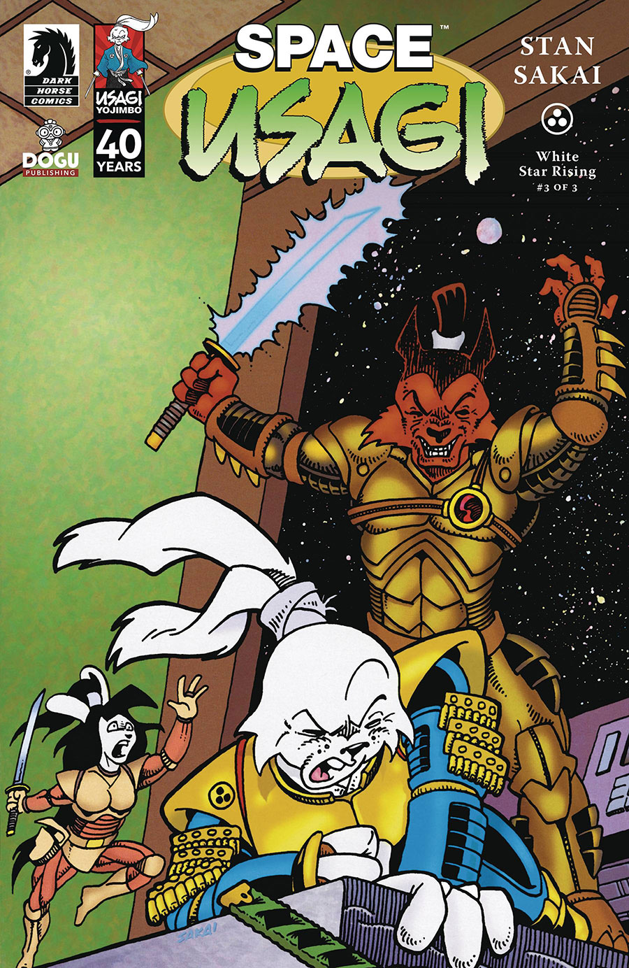 Space Usagi: White Star Rising #3 - Stan Sakai - Regular - CovrPrice