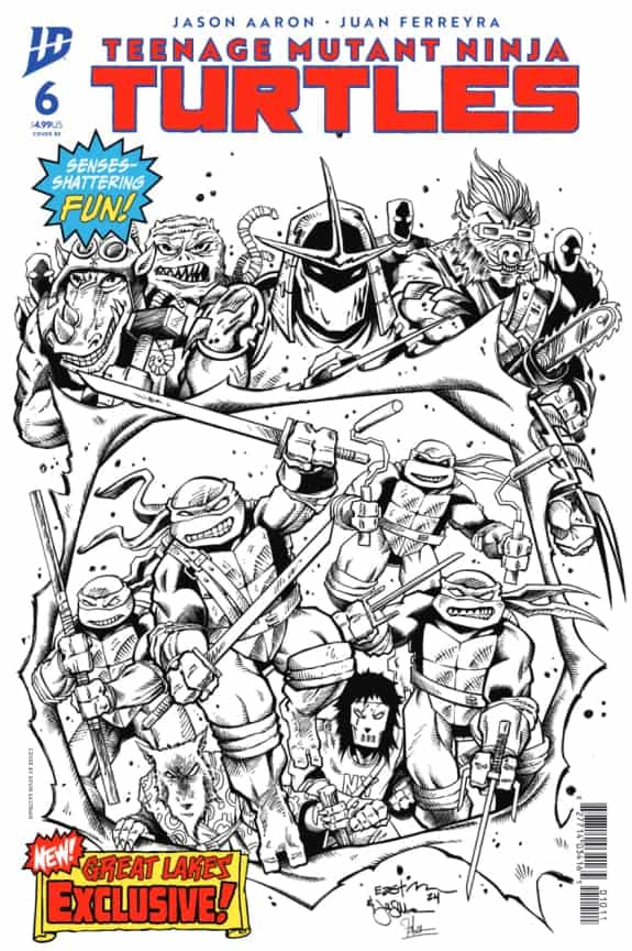 Teenage Mutant Ninja Turtles #6 - Kevin Eastman - 2025 Great Lakes ...
