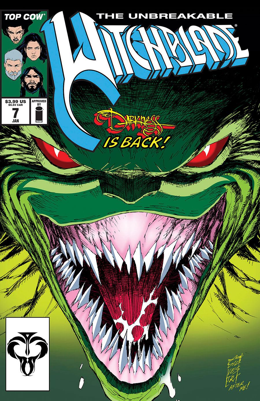 Witchblade #7 - Marc Silvestri - Homage (1:25) - CovrPrice