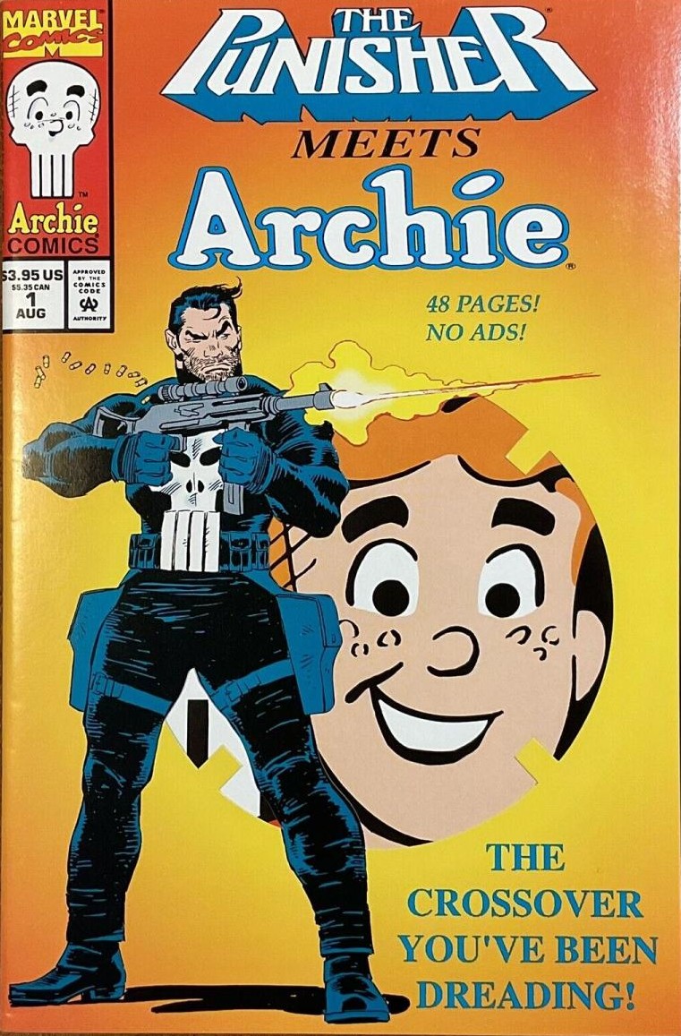 Archie Meets the Punisher #1 - Die Cut Newsstand - CovrPrice