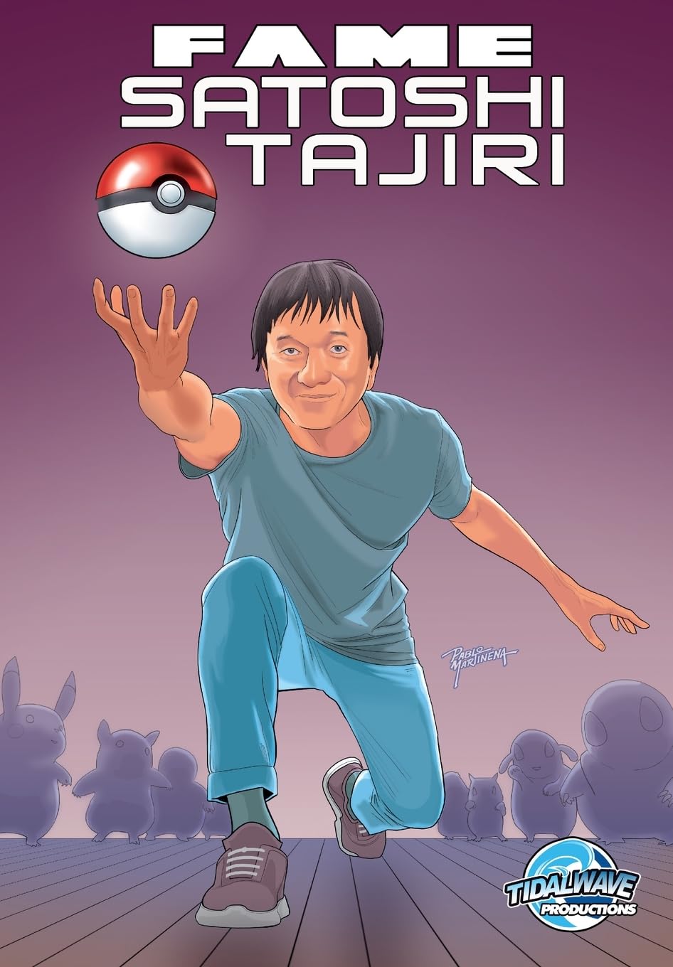 Fame: Satoshi Tajiri - Creator of Pokemon #1 - Pablo Martinena - Regular - CovrPrice