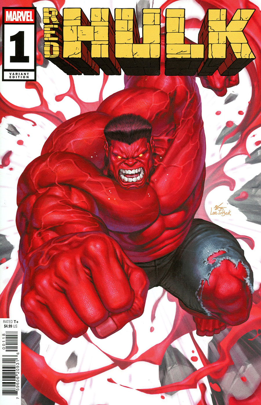 Red Hulk #1 - Inhyuk Lee (1:25) - CovrPrice
