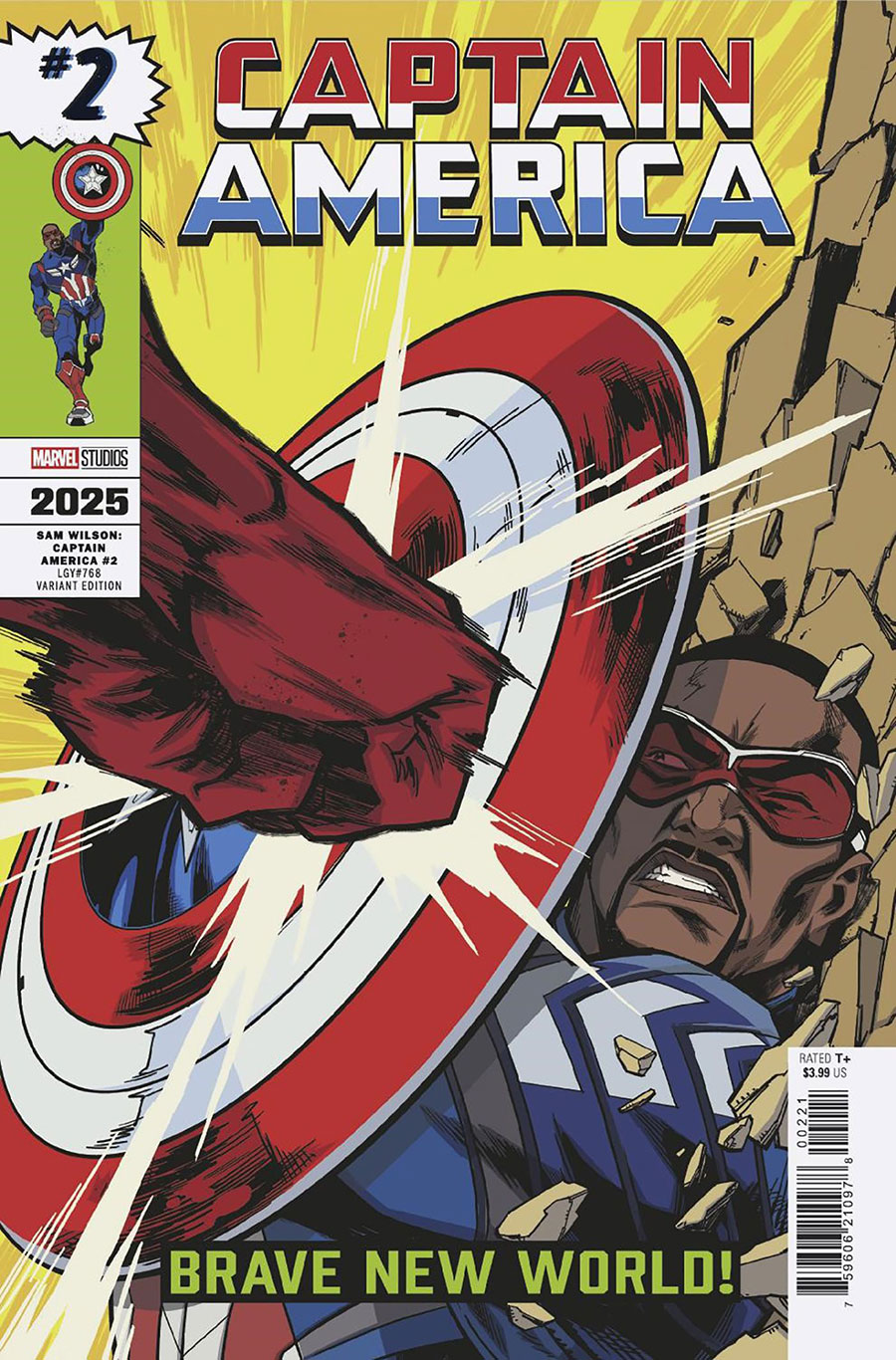 Sam Wilson, Captain America #2 - Khary Randolph - Marvel Studios ...