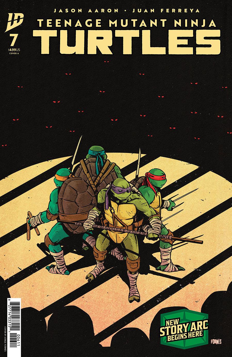 Teenage Mutant Ninja Turtles #7 - Jorge Fornes - Cover A - CovrPrice