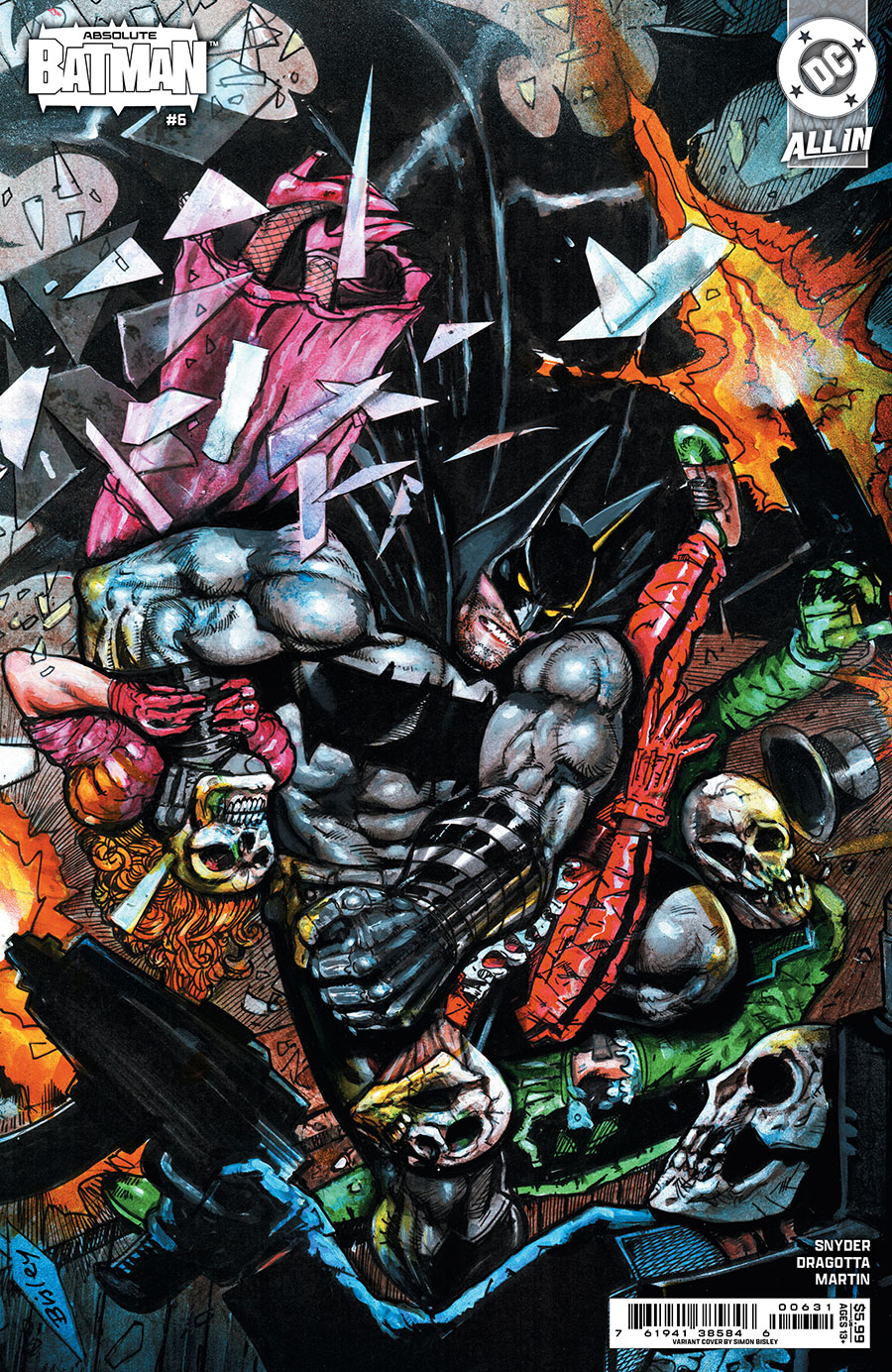 Absolute Batman #6 - Simon Bisley - CovrPrice