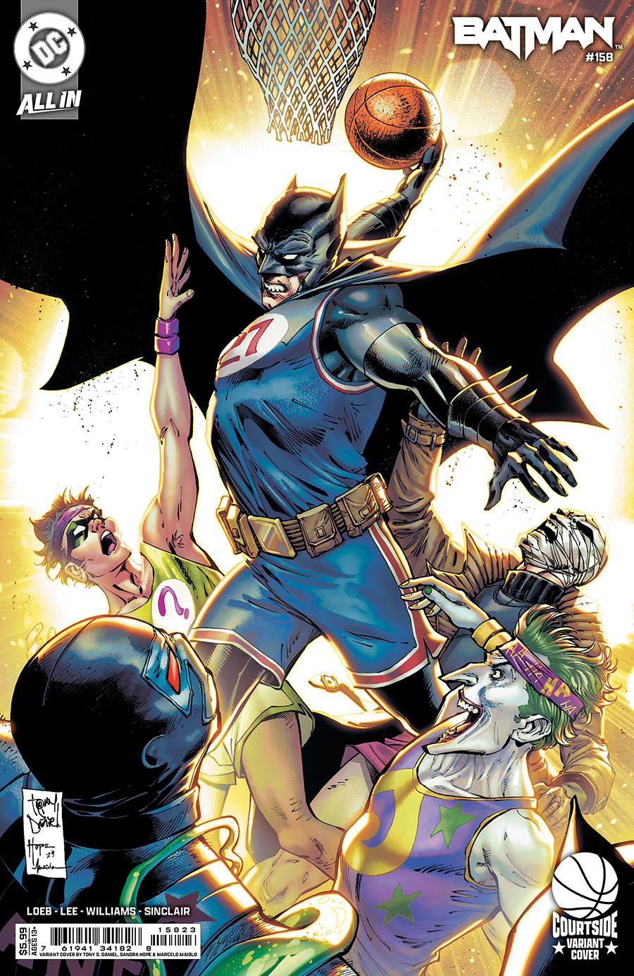 Batman #158 - Tony S. Daniel - Courtside - CovrPrice