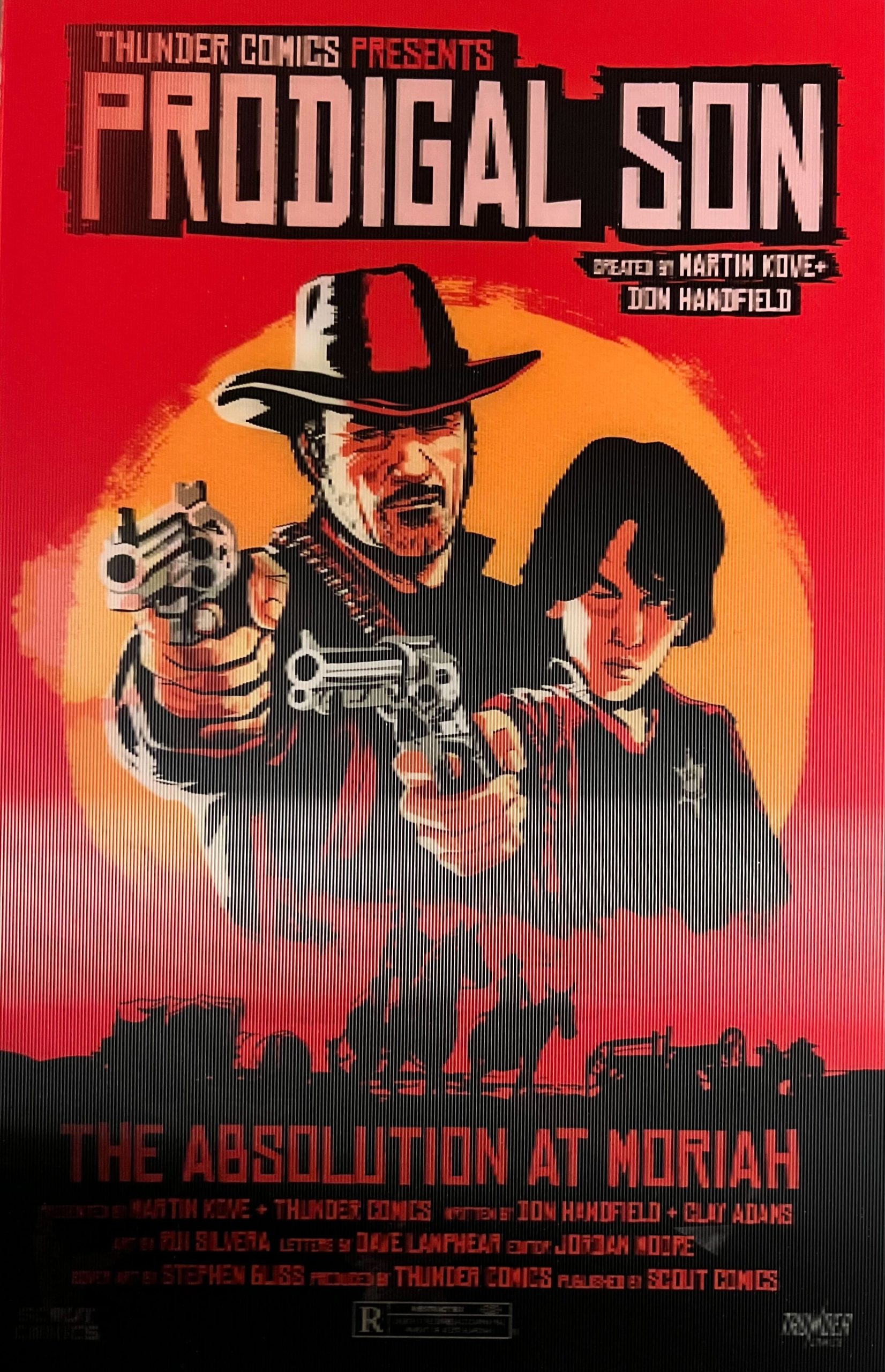 Prodigal Son #Ashcan - Stephen Bliss - 2022 NYCC - Red Dead Redemption - Lenticular - Recalled ...