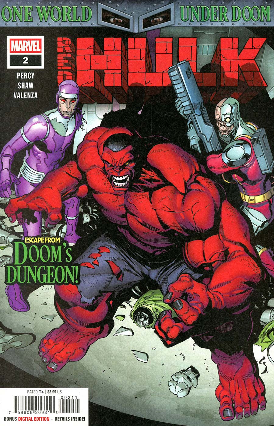 Red Hulk #2 - Geoff Shaw - Regular - CovrPrice