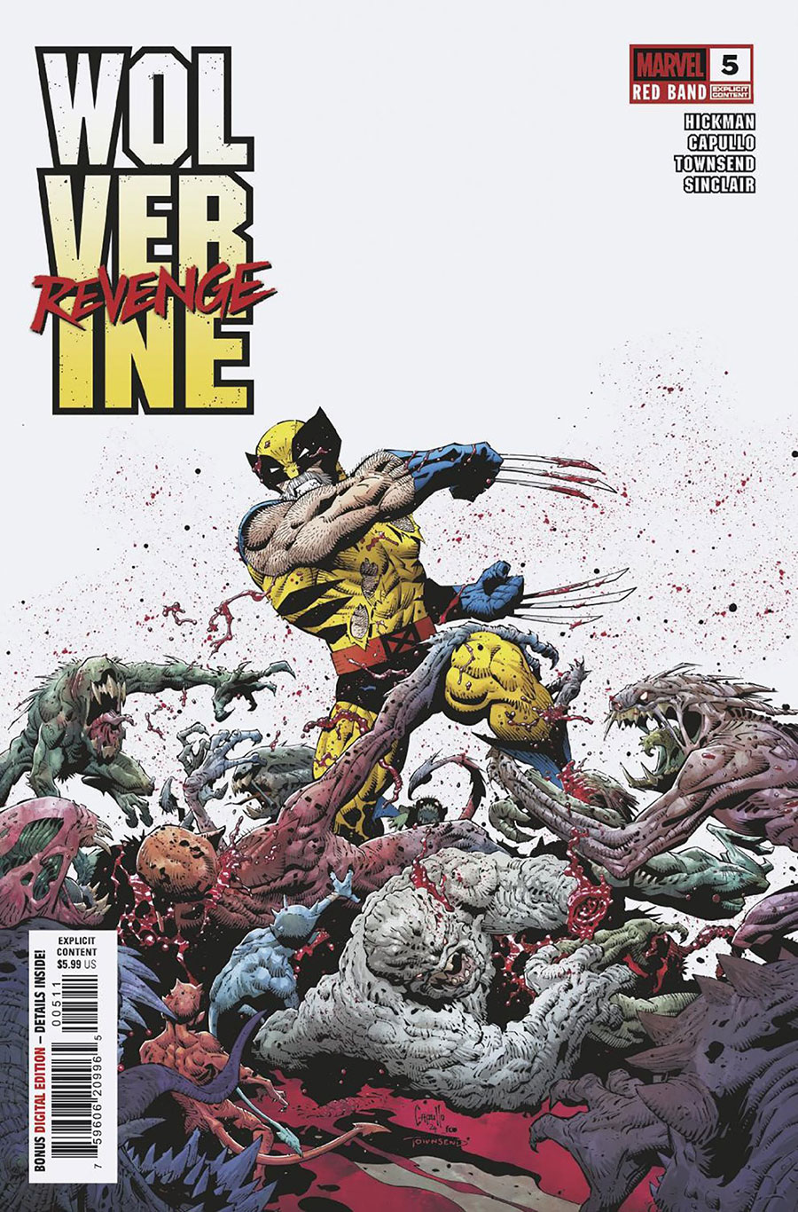 Wolverine: Revenge - Red Band #5 - Greg Capullo - CovrPrice