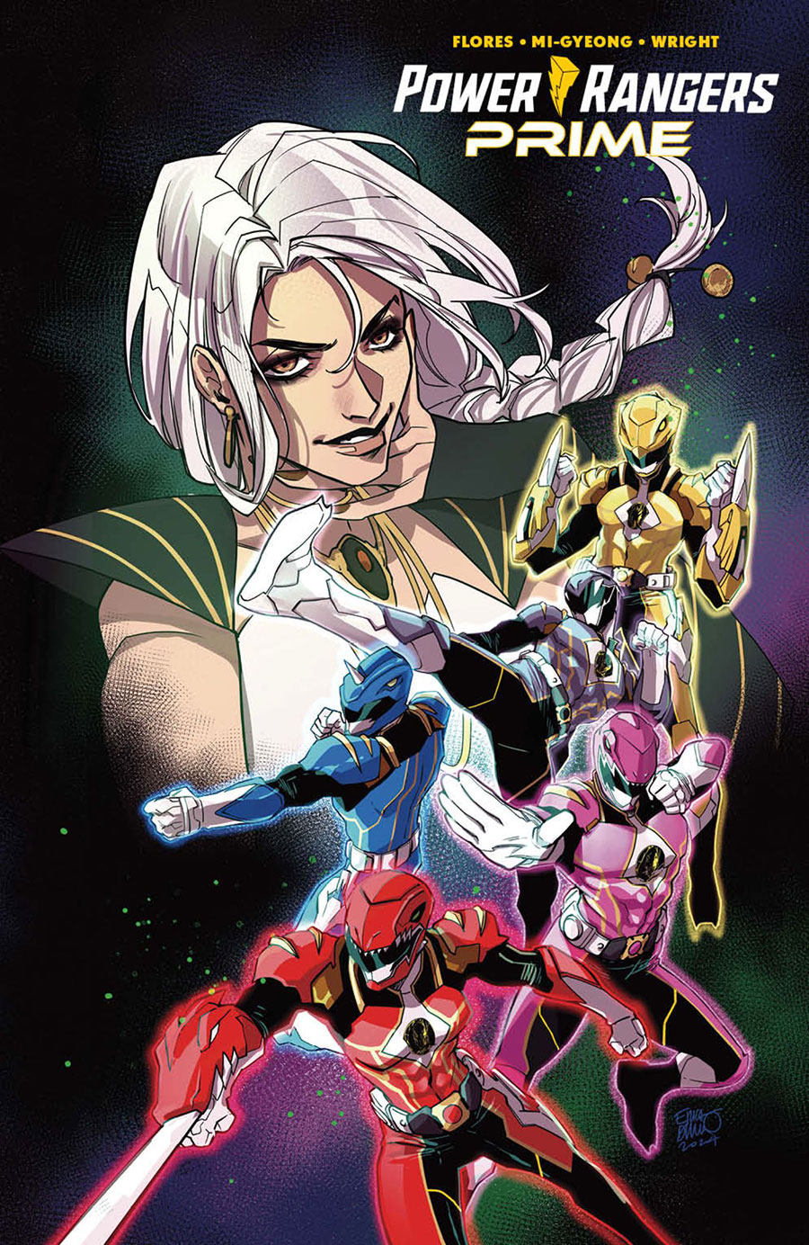 Power Rangers Prime #6 - Erica D’Urso - Reveal - CovrPrice