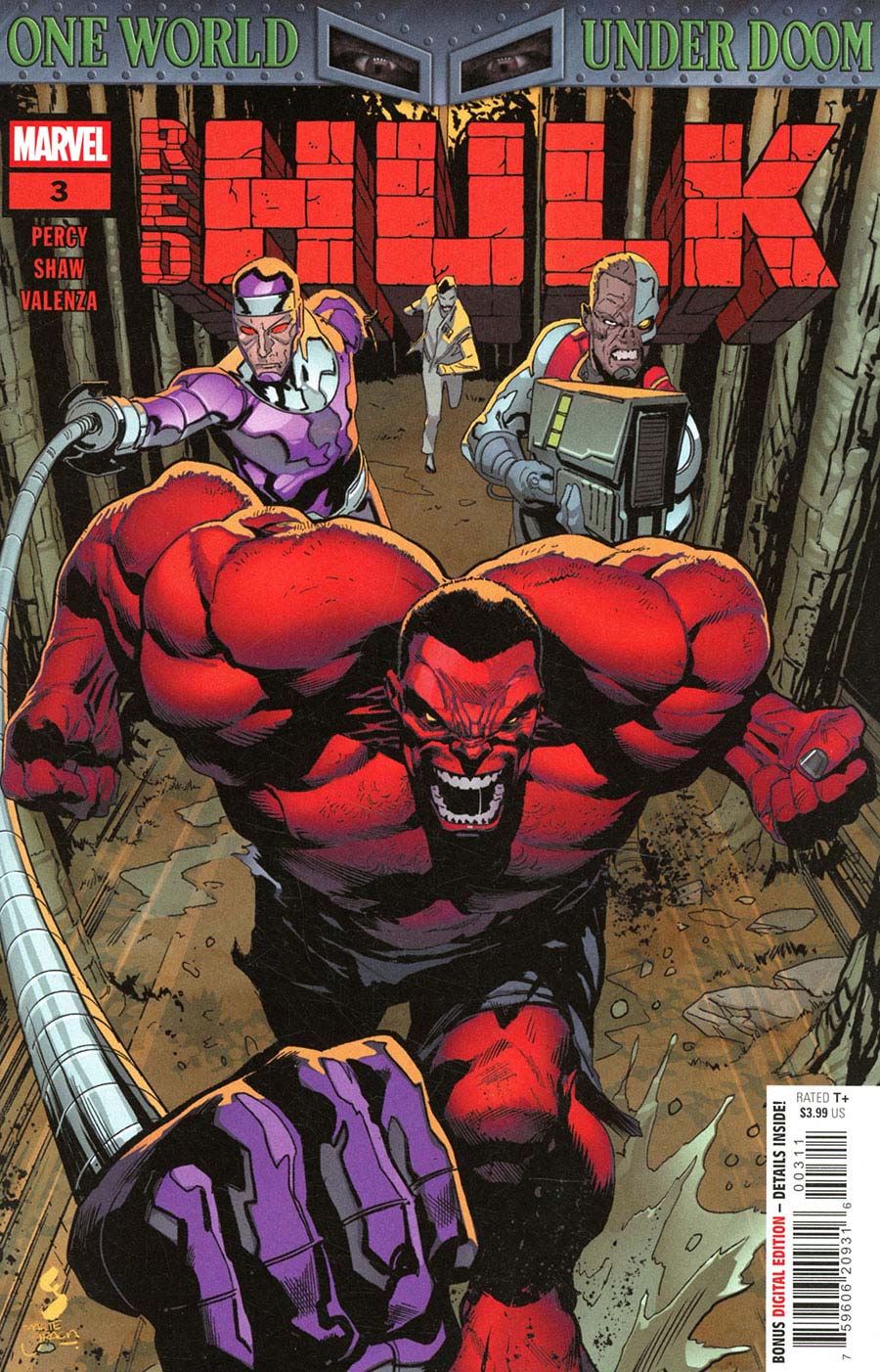 Red Hulk #3 - Geoff Shaw - Regular - CovrPrice