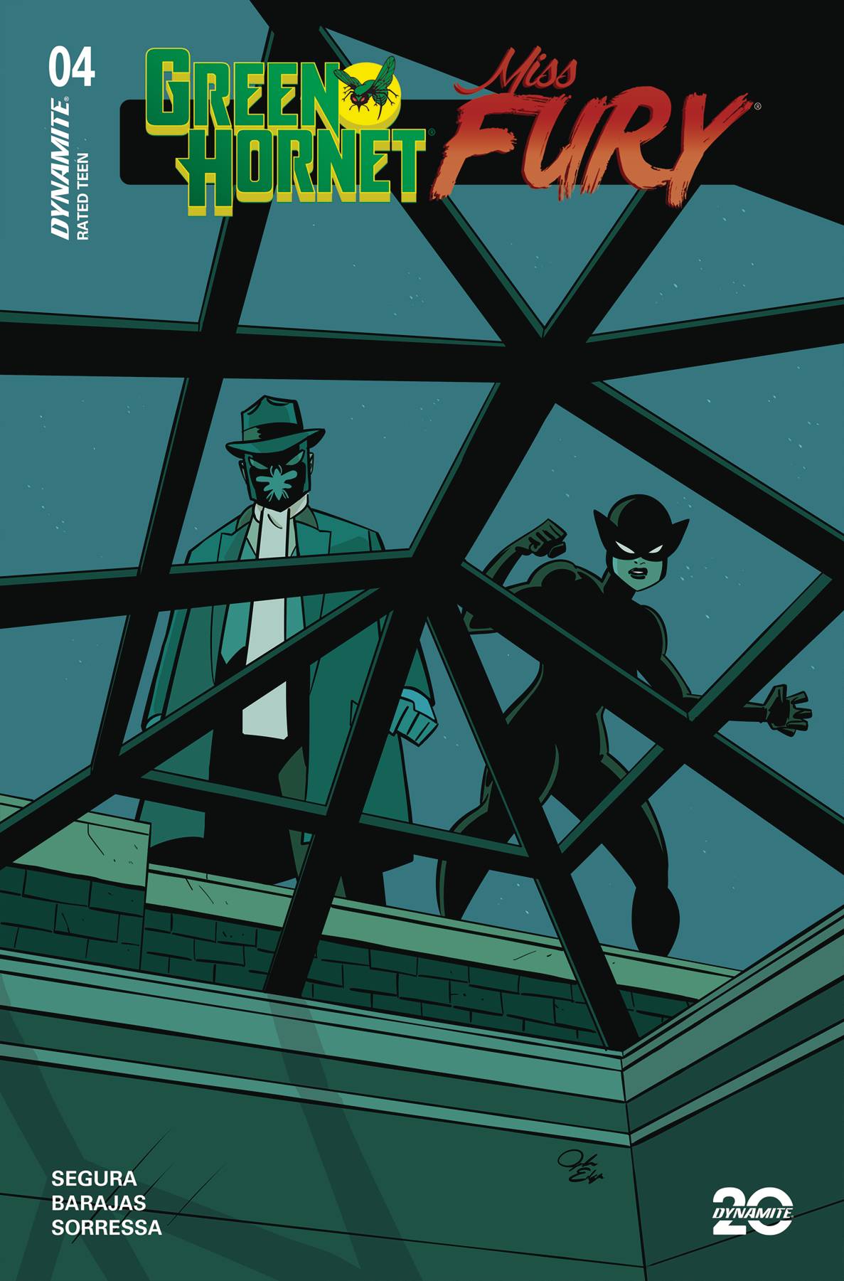 Green Hornet / Miss Fury #4 - Jacob Edgar - CovrPrice