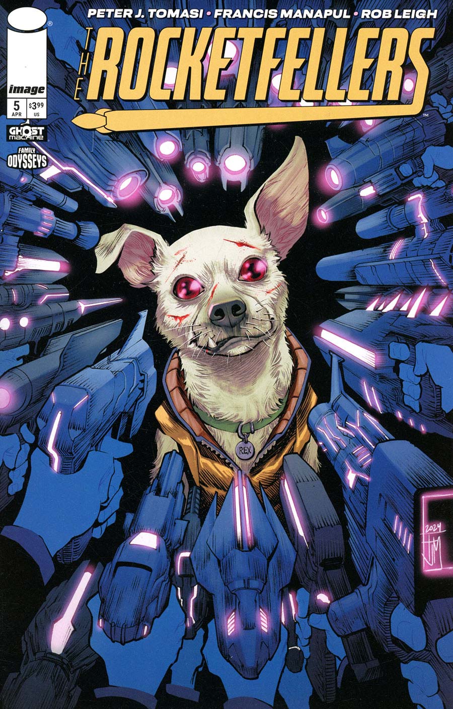 The Rocketfellers #5 - Francis Manapul - Regular - CovrPrice