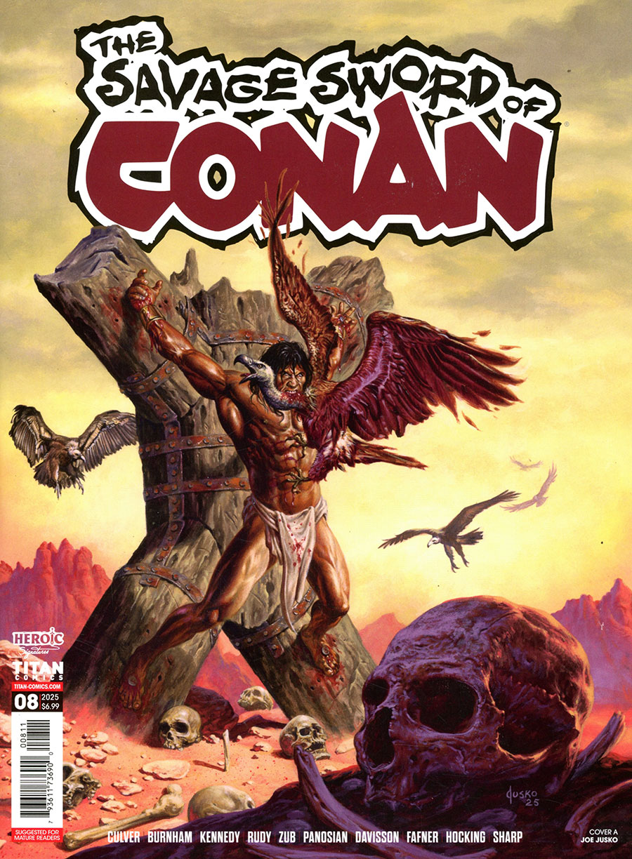 The Savage Sword of Conan #8 - Joe Jusko - Regular - CovrPrice