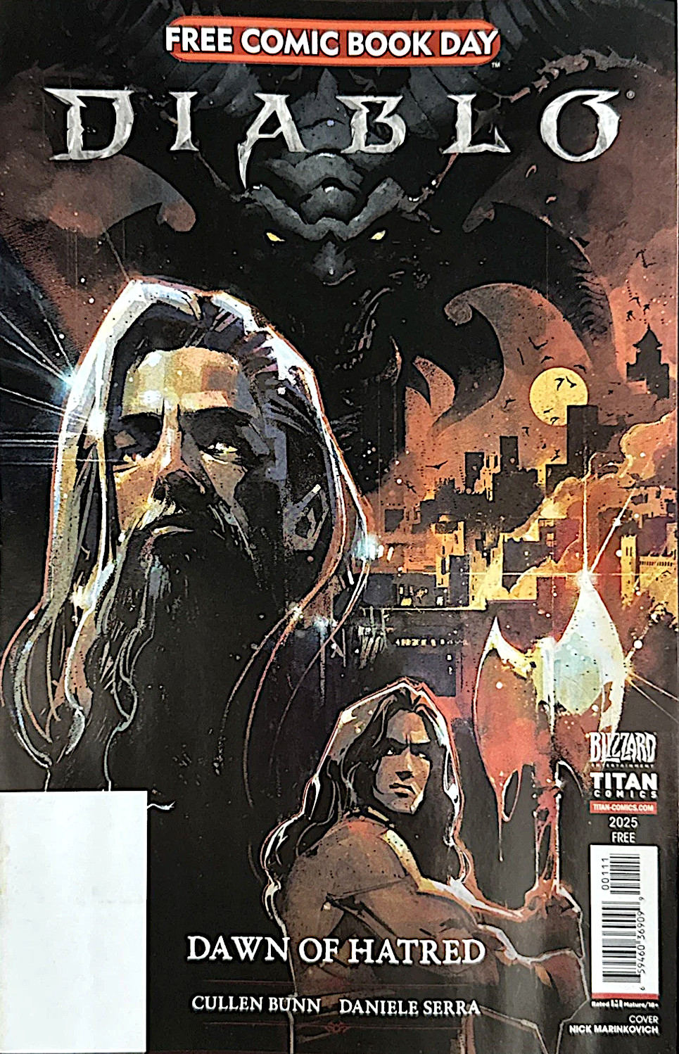 Free Comic Book Day 2025: Diablo - Dawn of Hatred #1 - Nick Marinkovich ...