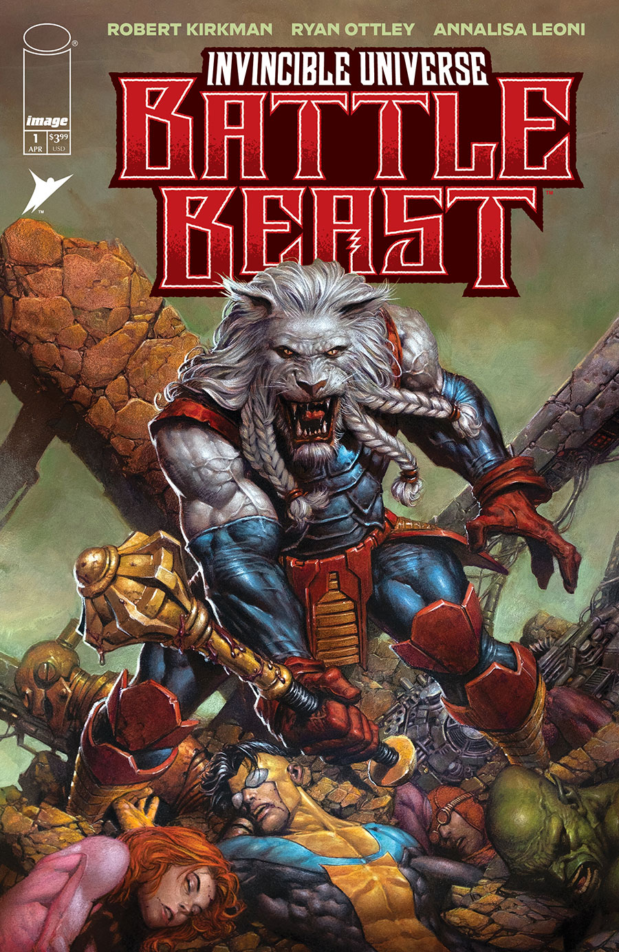 Invincible Universe: Battle Beast #1 - David Finch - CovrPrice