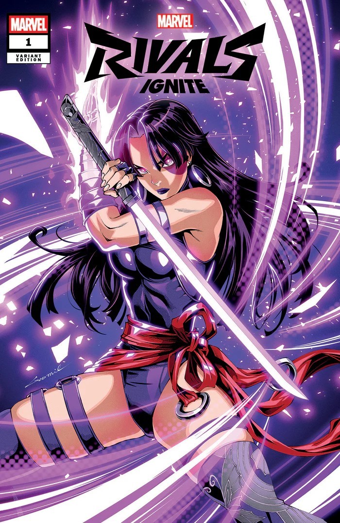 Marvel Rivals: Ignite #1 - Godtail - The Comic Mint - Psylocke (Limited 1000) - CovrPrice