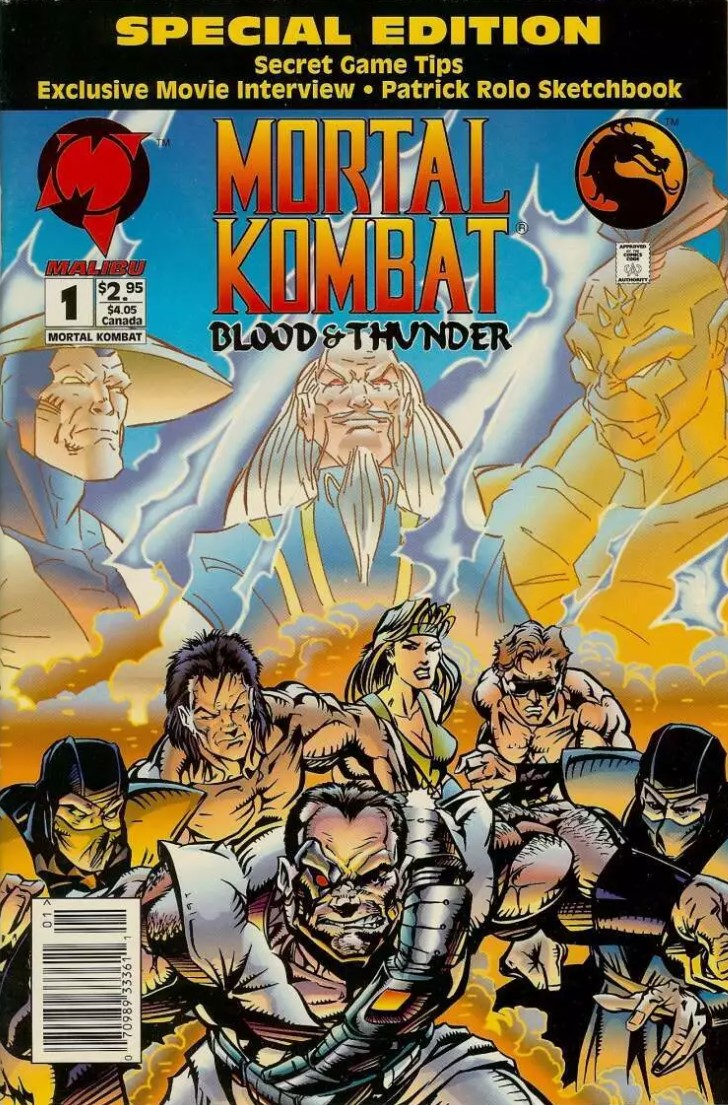 Mortal Kombat: Blood & Thunder #1 - Patrick Rolo - Special Edition ...