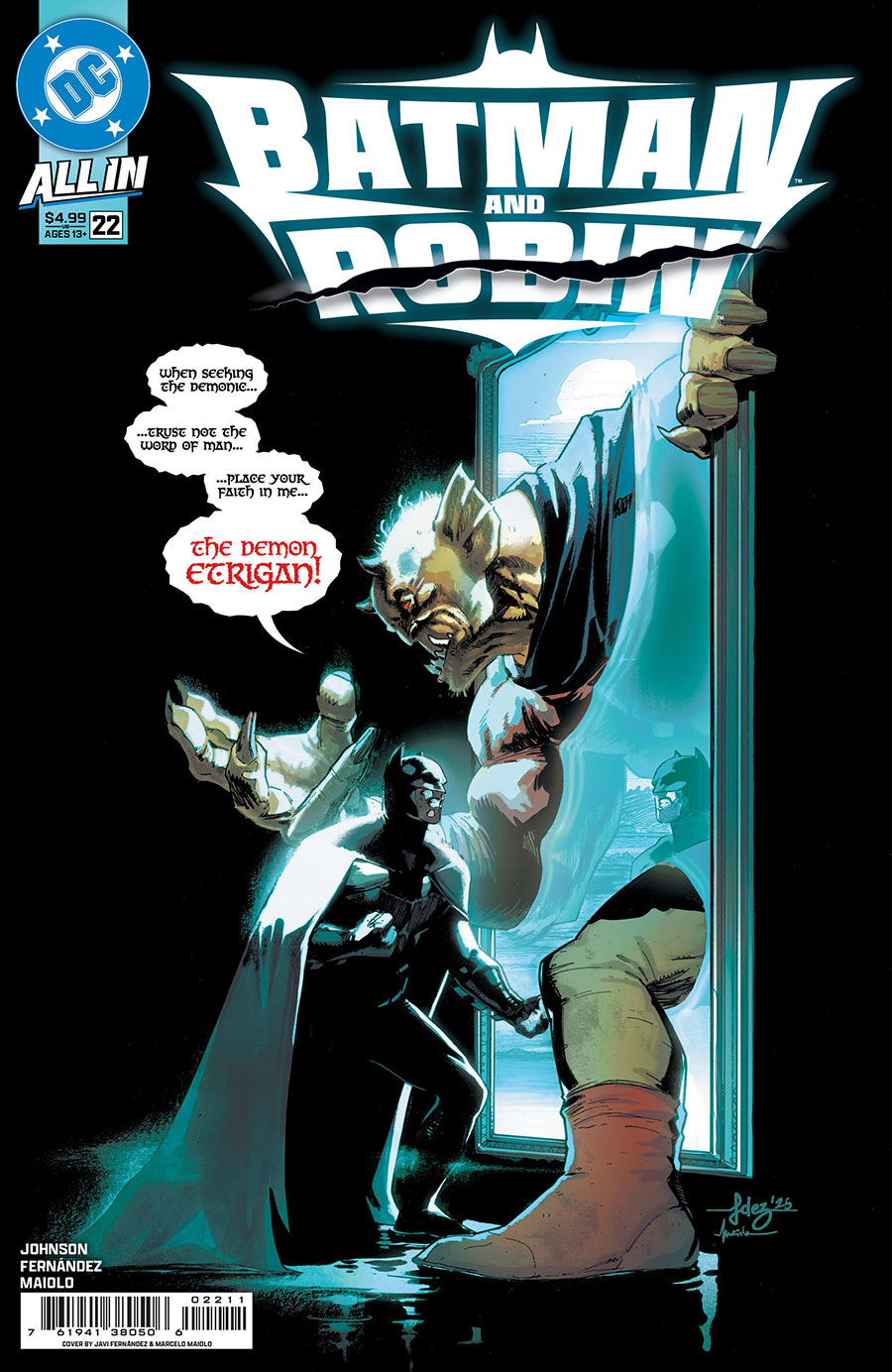 Batman And Robin #22 - Javier Fernandez - Regular - CovrPrice
