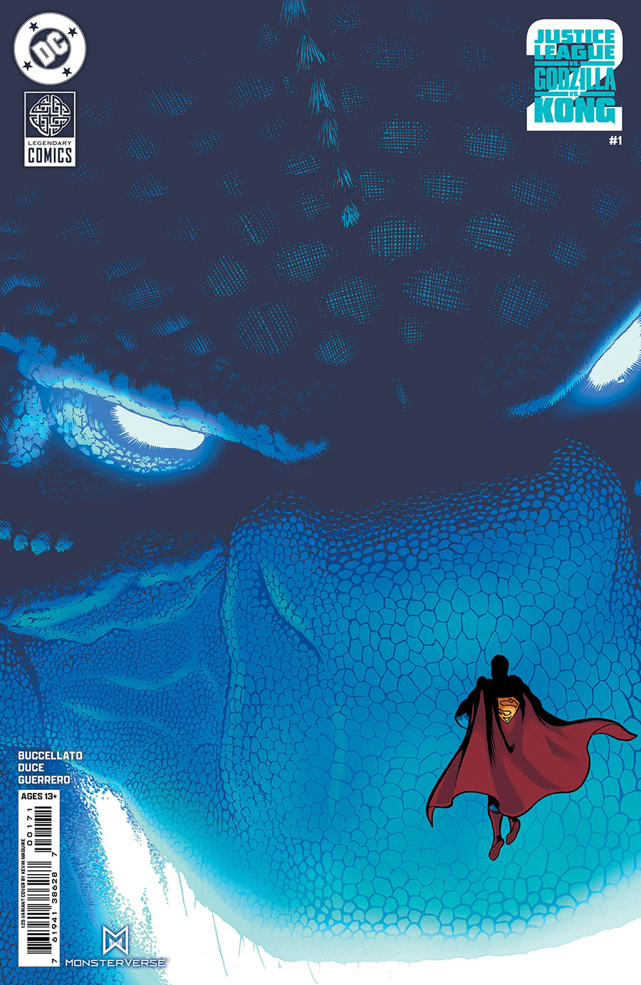 Justice League vs. Godzilla vs. Kong 2 #1 - Kevin Maguire (1:25 ...