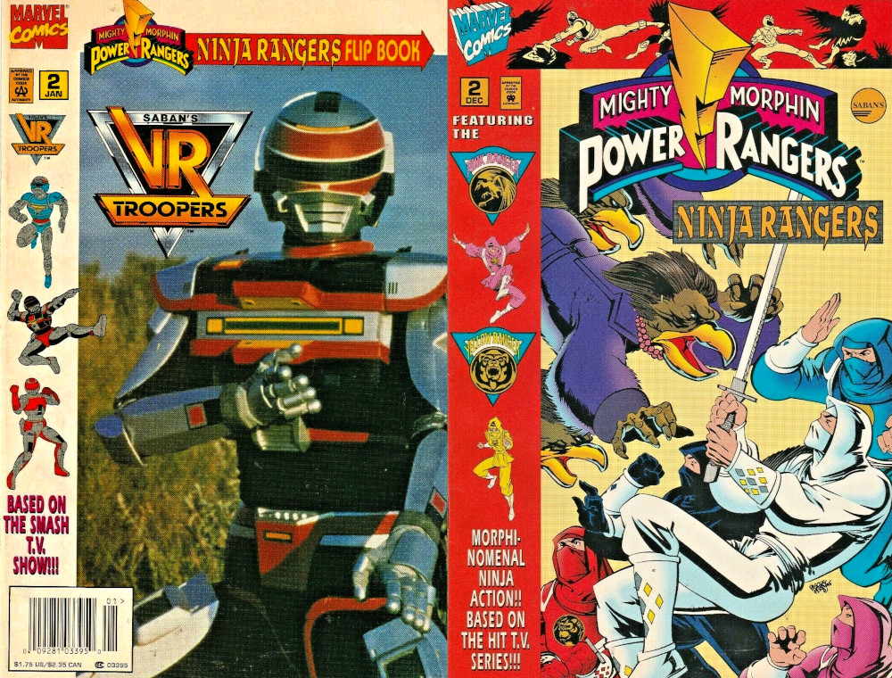 Saban’s Mighty Morphin Power Rangers: Ninja Rangers/VR Troopers #2 ...