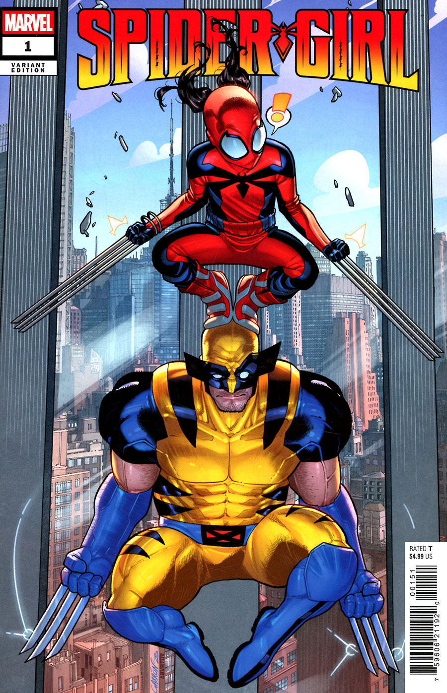 Spider-Girl #1 - Javier Garron - Funhouse Mirror - CovrPrice