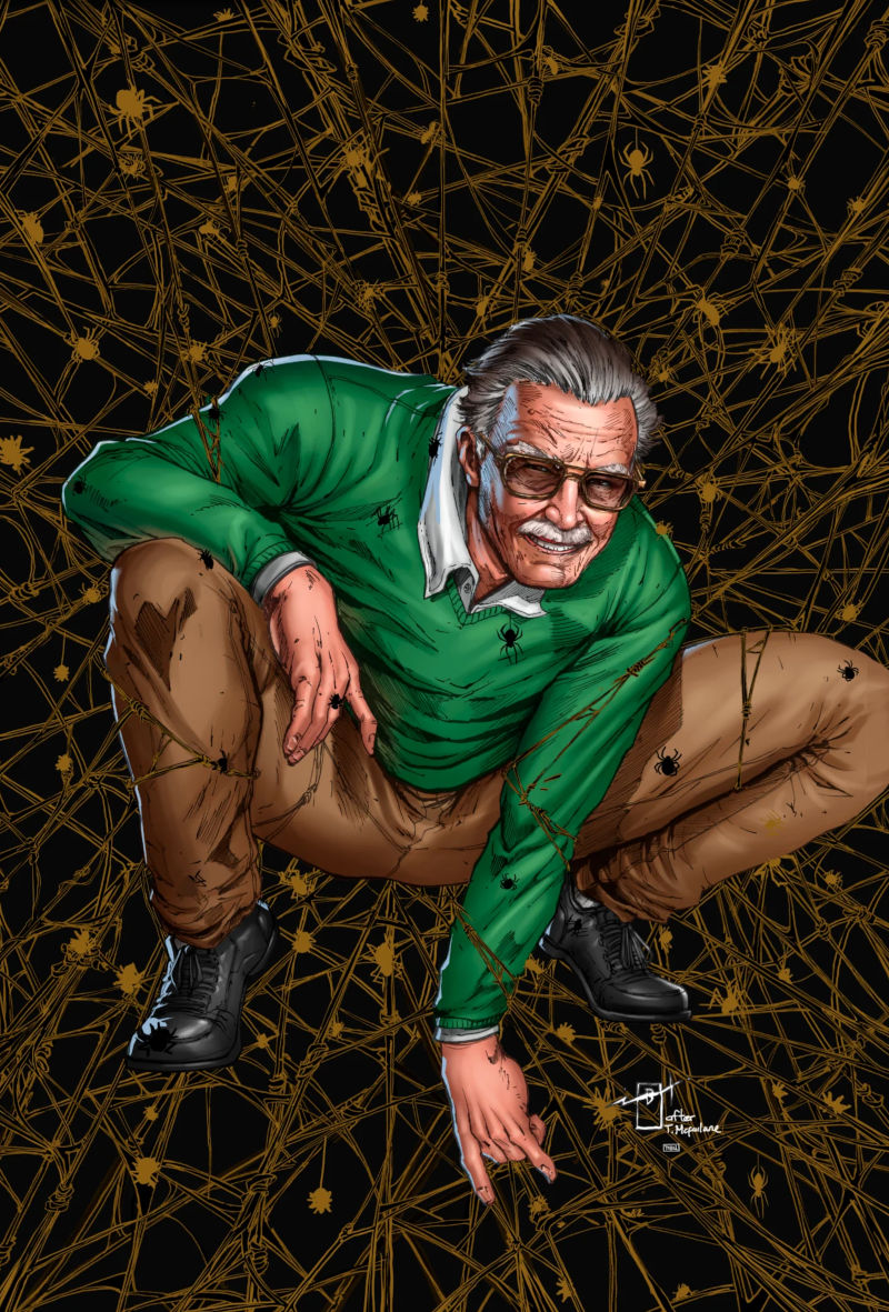 Stan Lee #1 - Jonathan Uribe - 2025 HeroesCon - Collector Cave - Spider ...