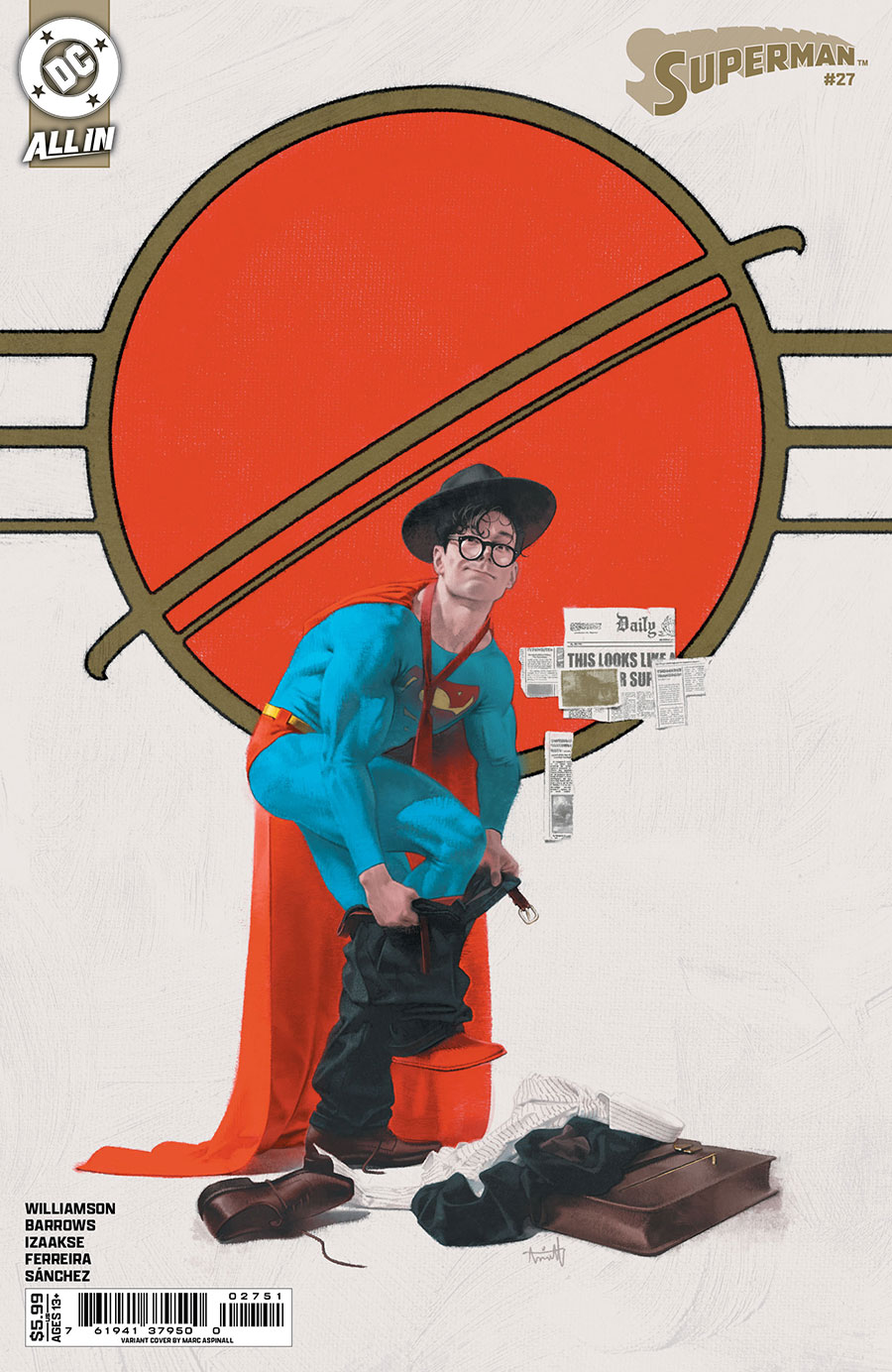 Superman #27 - Marc Aspinall - CovrPrice