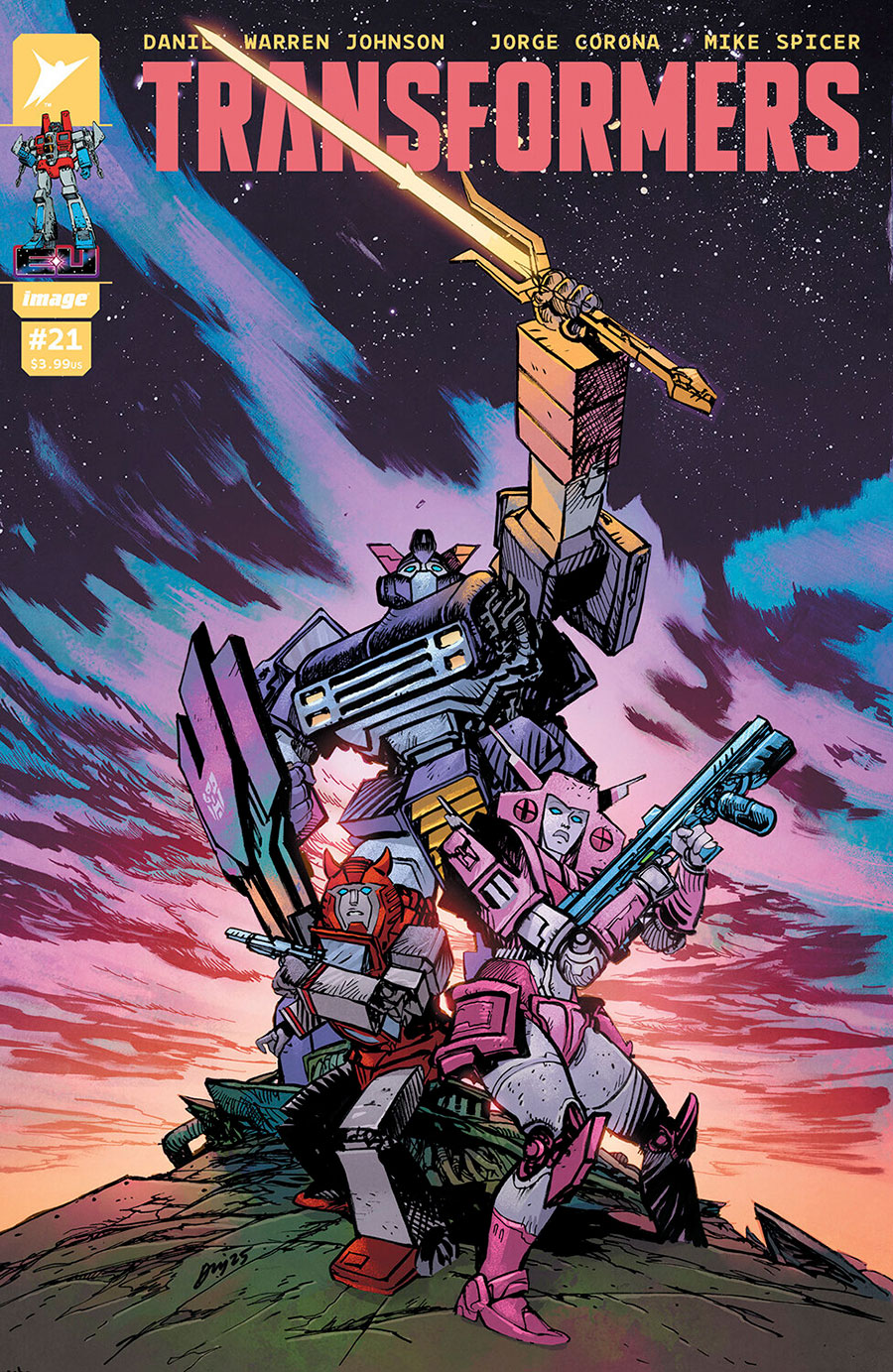 Transformers #21 - Daniel Warren Johnson & Mike Spicer - Regular ...
