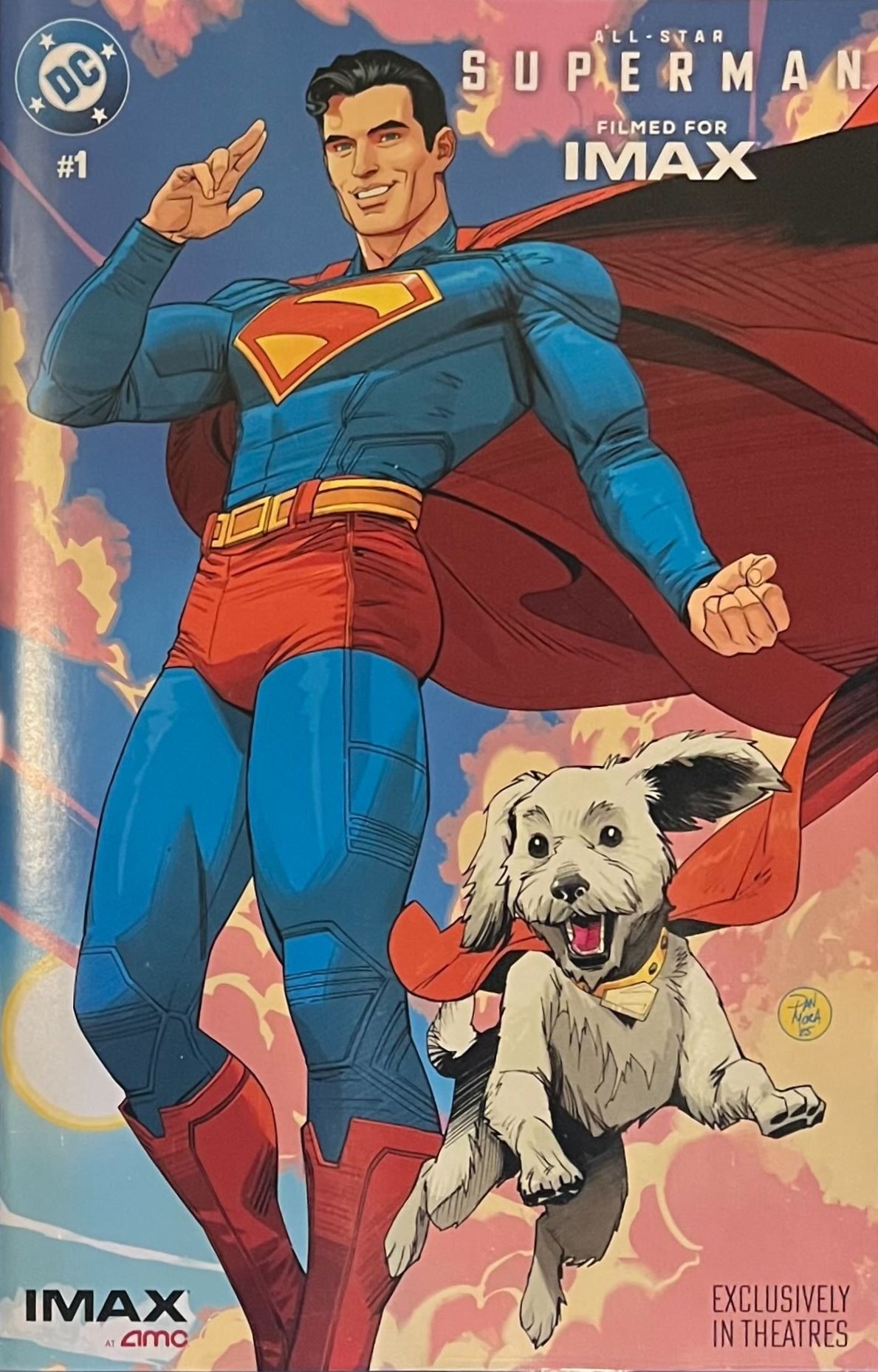 All-Star Superman #1 - Dan Mora - AMC IMAX Opening Night Fan Event ...