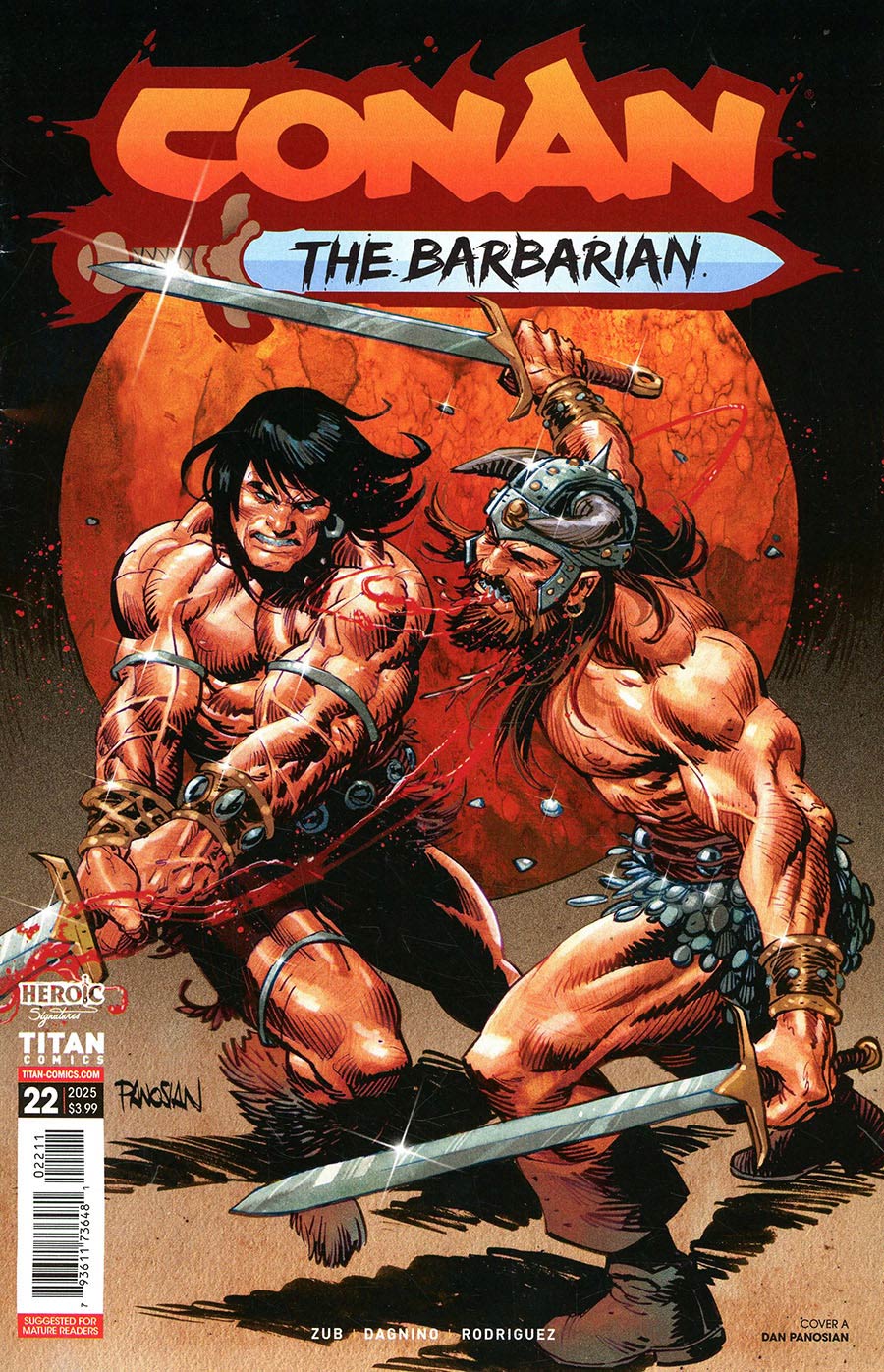 Conan The Barbarian #22 - Dan Panosian - Regular - CovrPrice