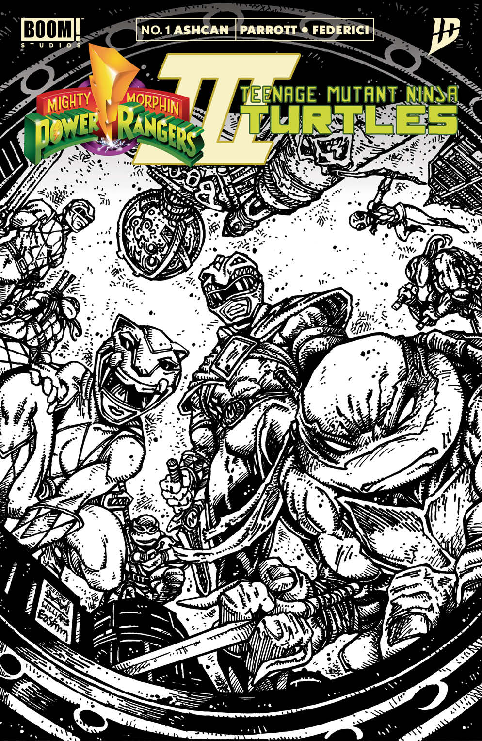 Mighty Morphin Power Rangers / Teenage Mutant Ninja Turtles III #1 ...