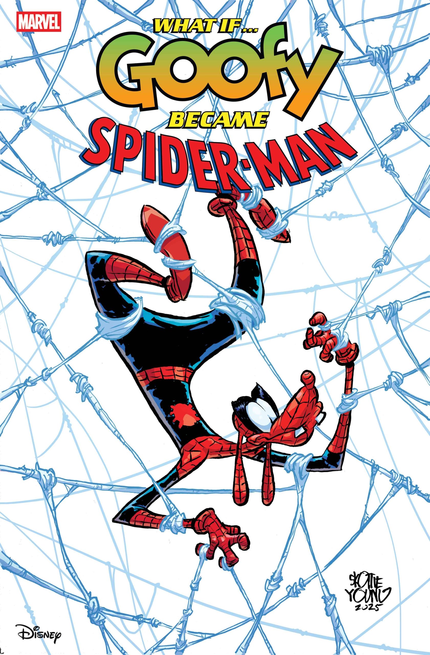 Marvel & Disney: What If…? Goofy Became Spider-Man #1 - Skottie Young ...