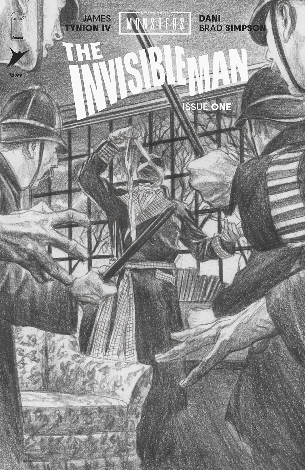 Universal Monsters: The Invisible Man #1 - Alex Ross - Sketch (1:75 ...