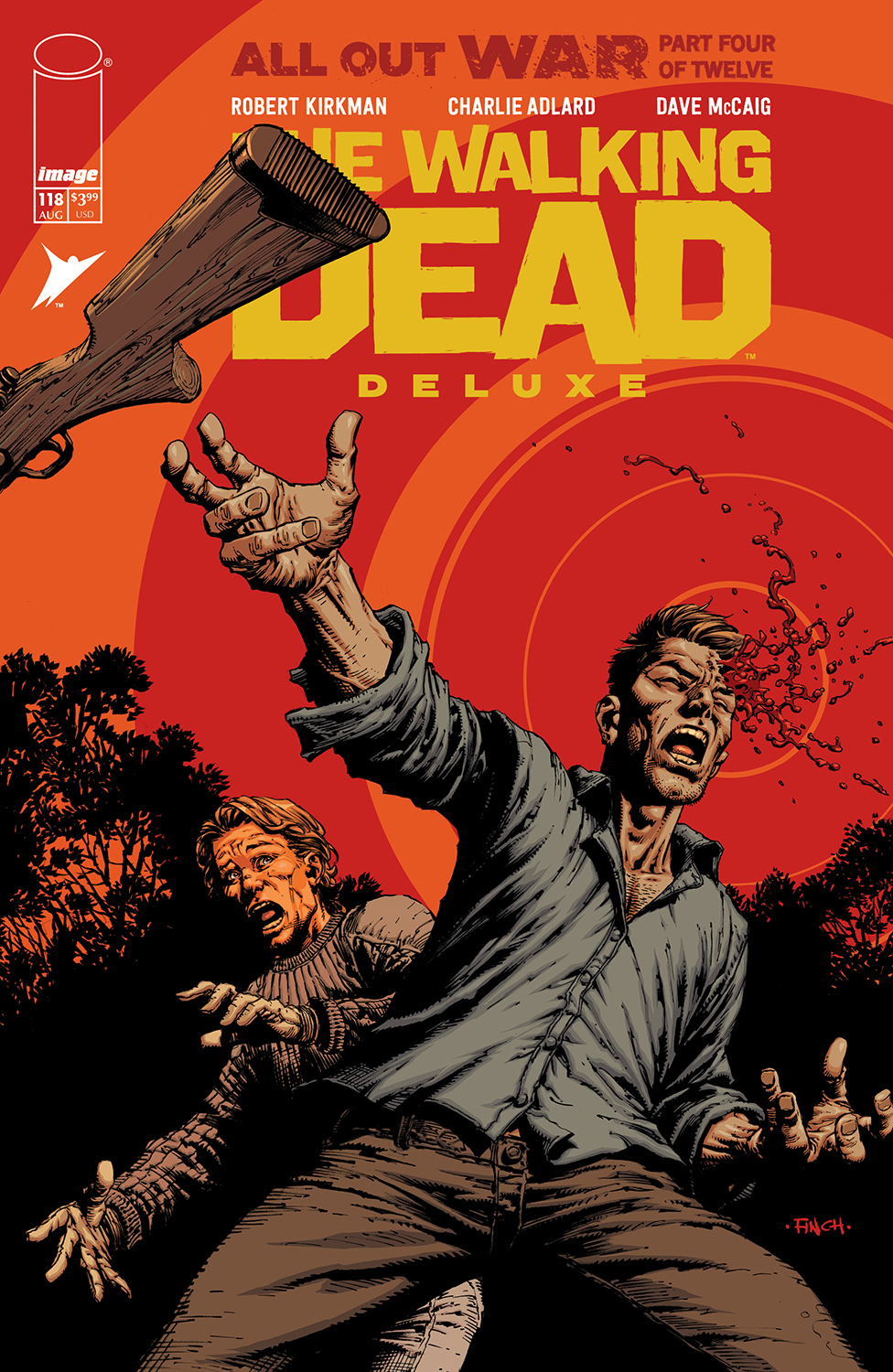 The Walking Dead Deluxe #118 - David Finch & Dave McCaig - Regular - CovrPrice