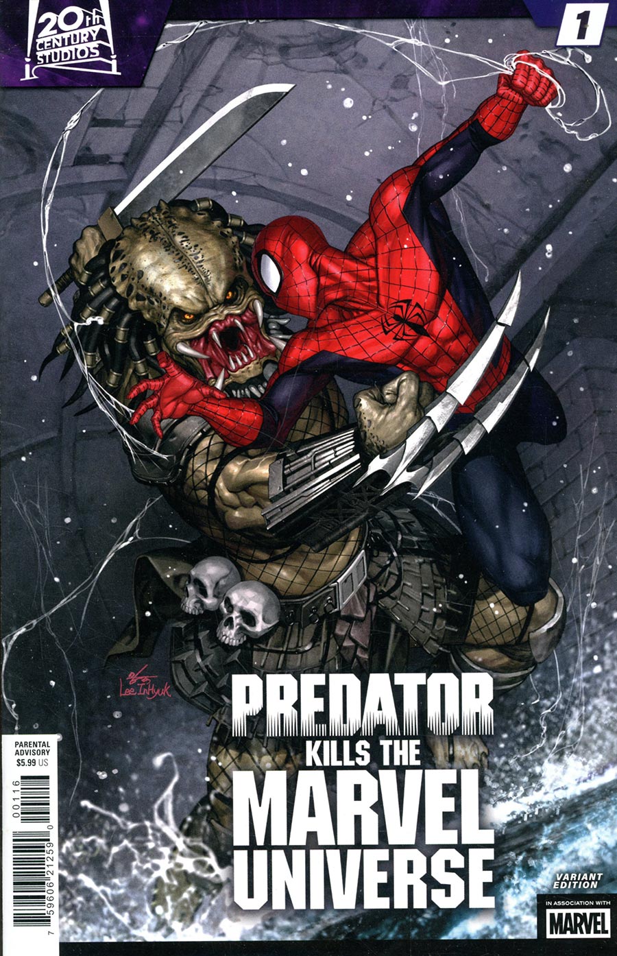 Predator Kills The Marvel Universe #1 - Inhyuk Lee (1:25) - CovrPrice