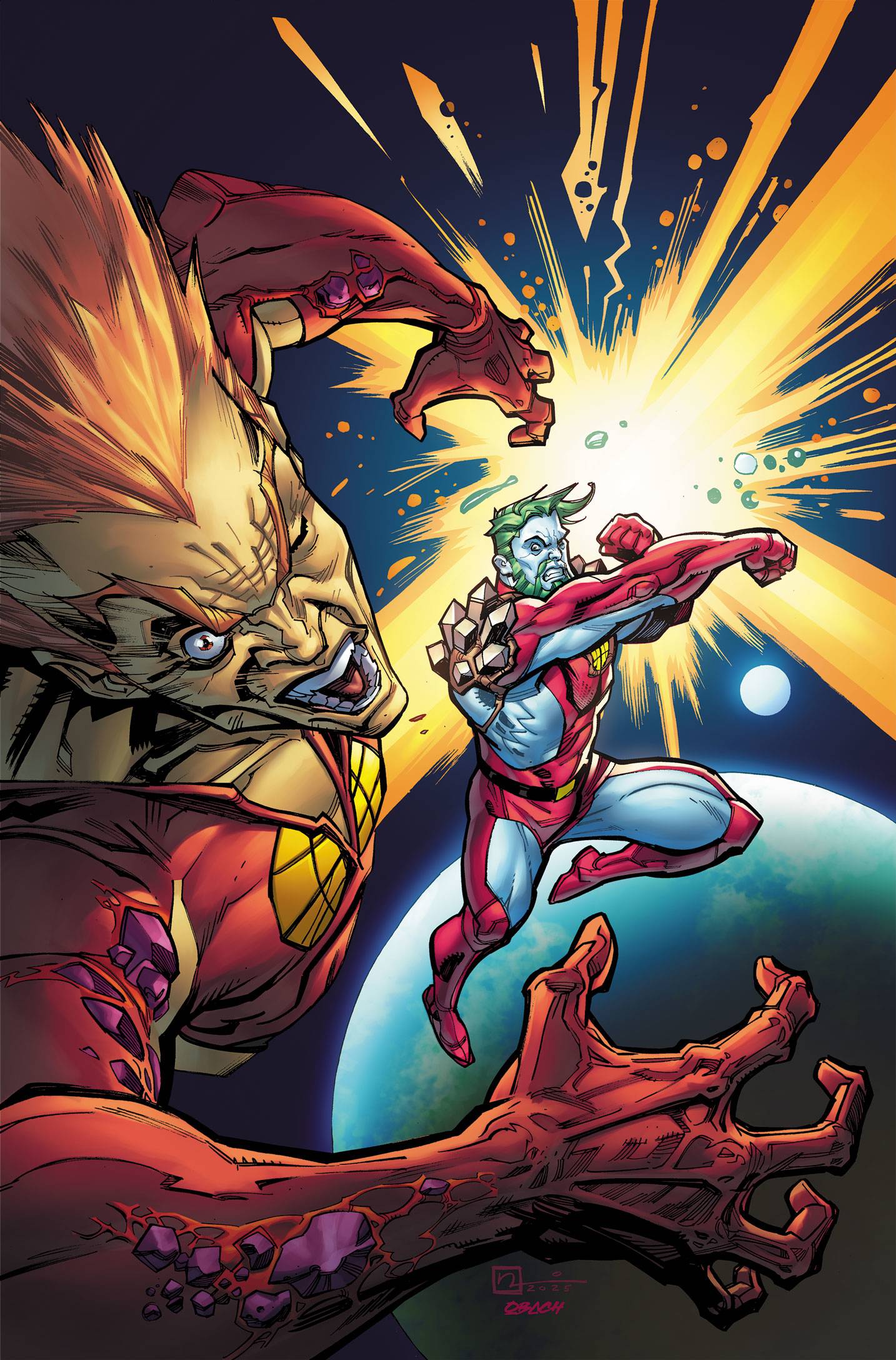 Captain Planet #6 - Chad Hardin - Limited Virgin - CovrPrice